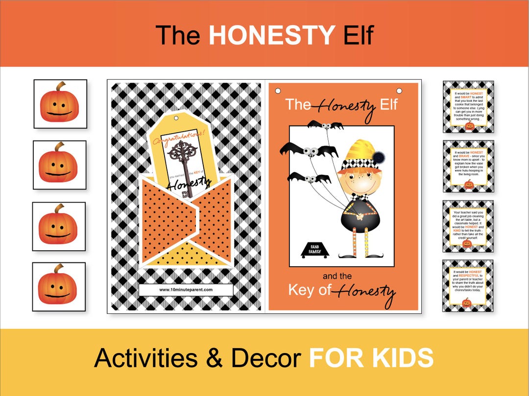The HONESTY ELF: A Unique Gift for Parents, Grandparents, and Teachers ...