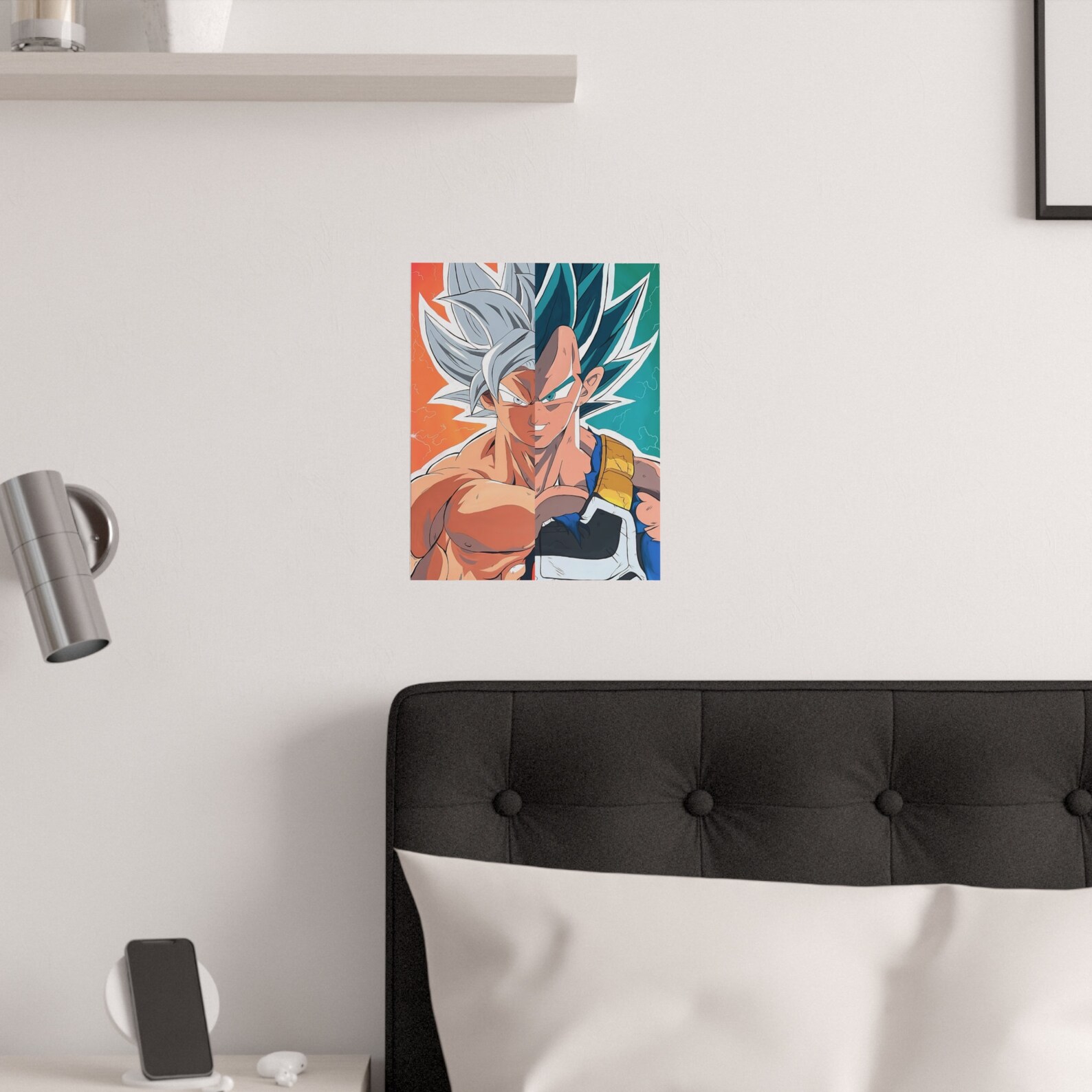 DBZ Split Satin Poster - Etsy