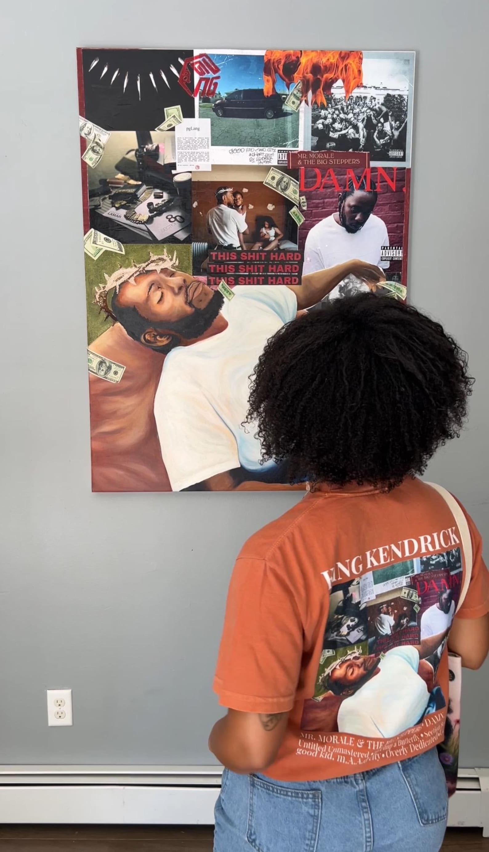 Kendrick Lamar Albums Satin Poster | Hip Hop Wall Art | Rap Icon Satin ...