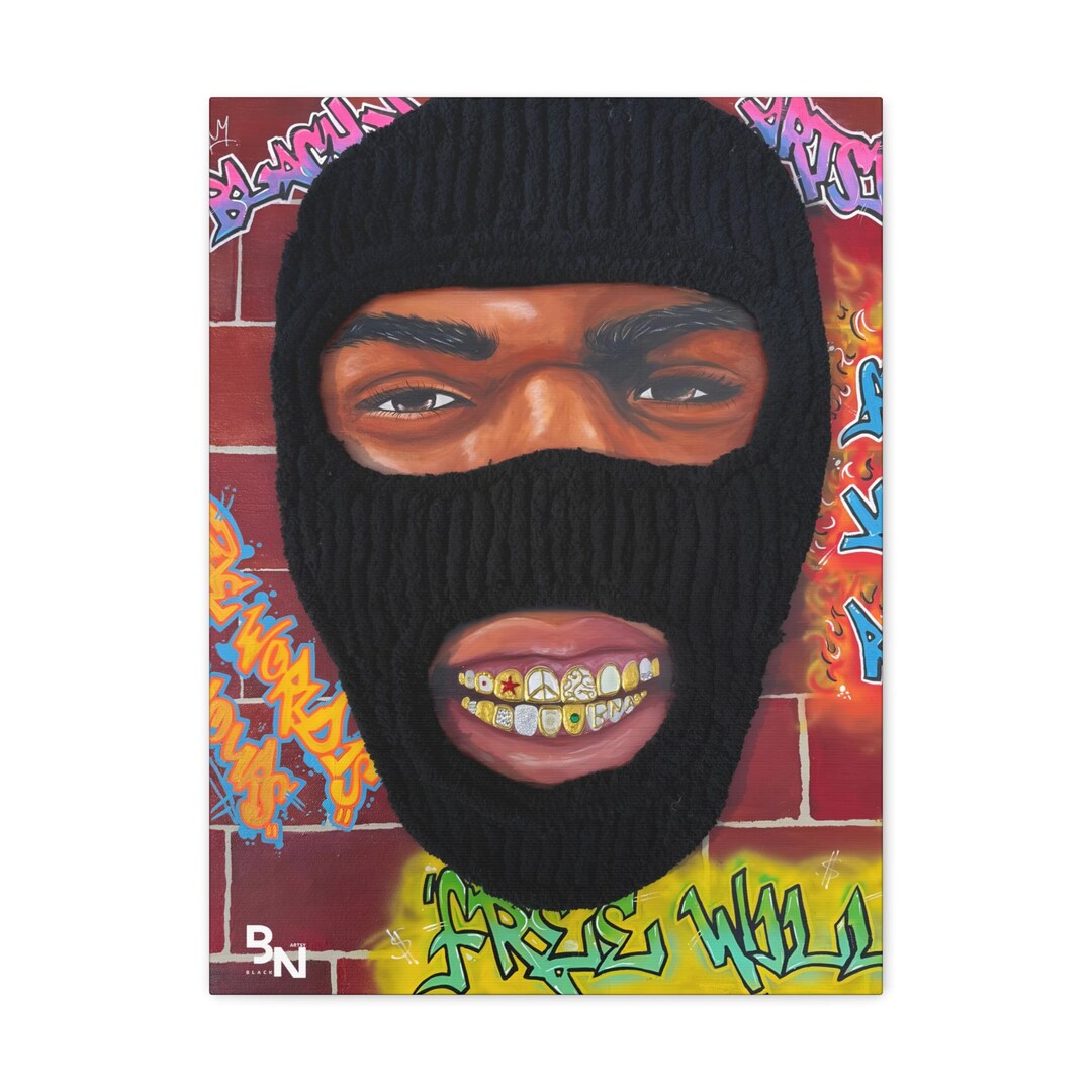 Graffiti Ski Mask - Etsy