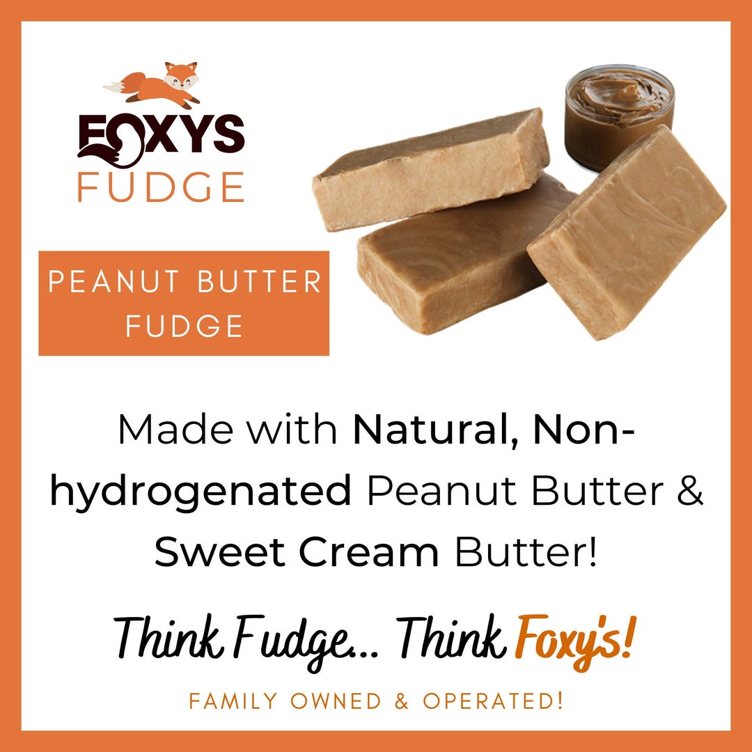 Peanut Butter Fudge - Etsy