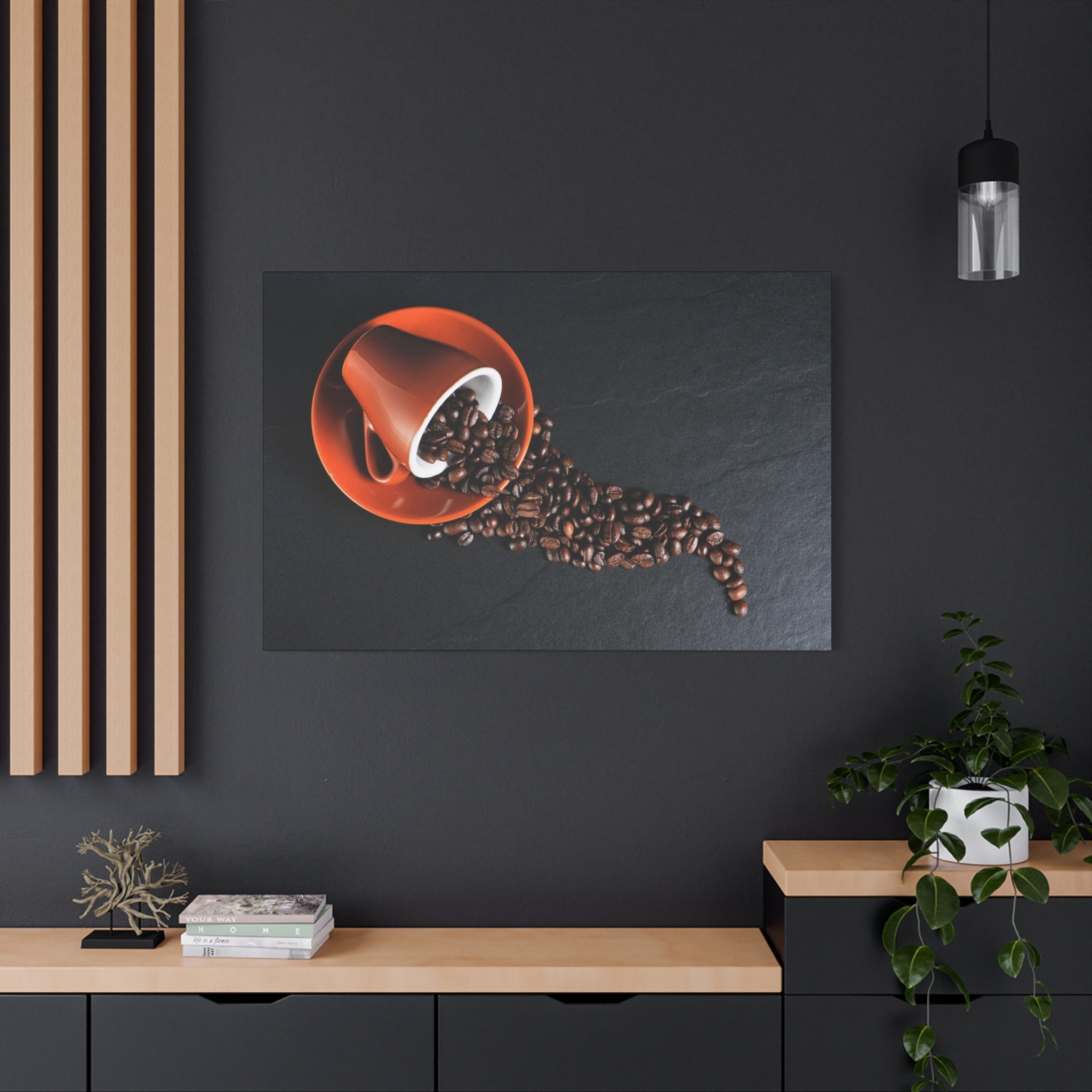 Coffee Beans Poster Coffee Beans Print Coffee Print Coffee Wall Decor ...