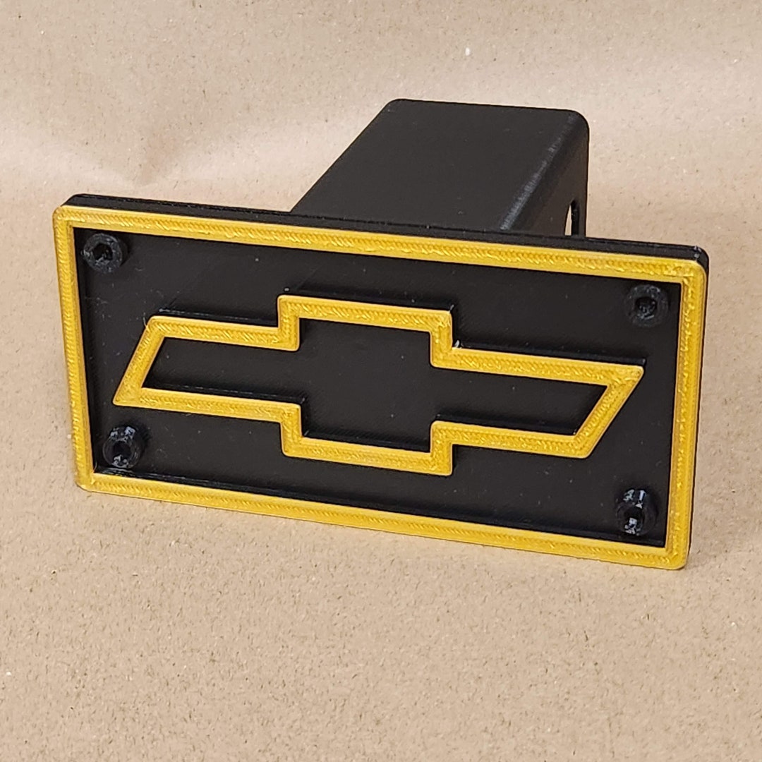 Chevy Trailer Hitch Cover (4 Different Colors Available) - Please Read ...
