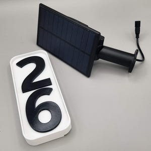 Solar Mailbox Numbers - Etsy