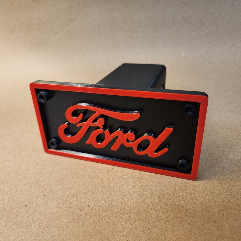 Ford Trailer Hitch Cover 4 Different Colors Available Please Read ...