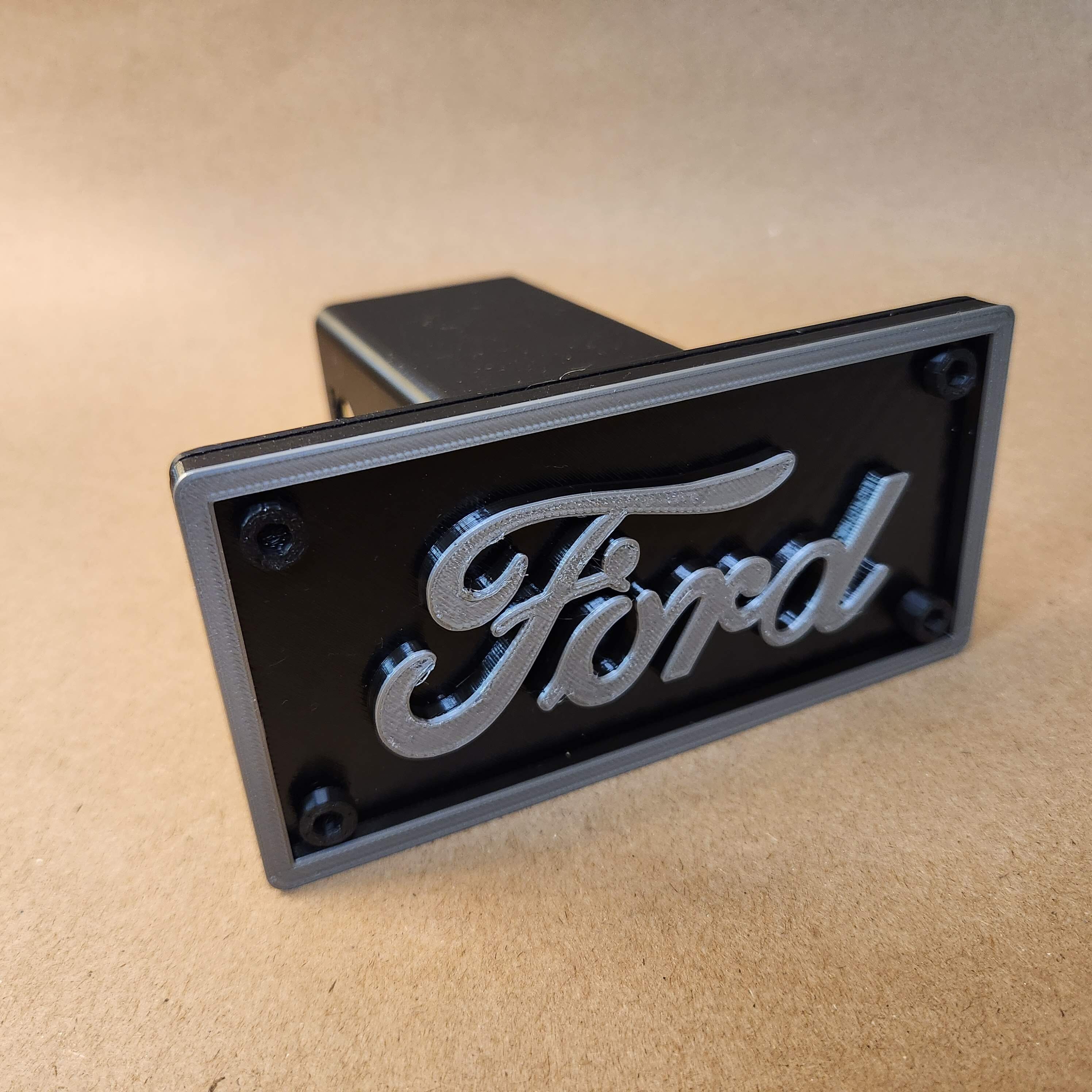 Ford Trailer Hitch Cover (4 Different Colors Available) - Please Read ...