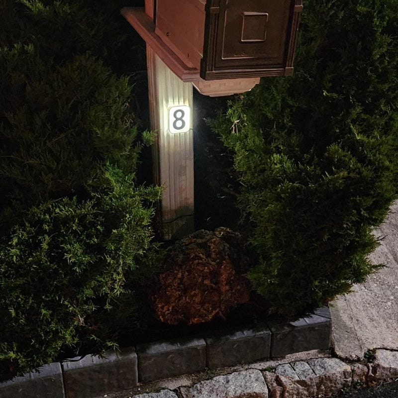 Lighted Mailbox - Etsy
