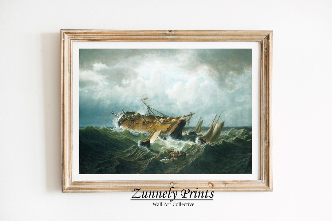 Printable Digital Download | Shipwreck 1860–61 - Etsy