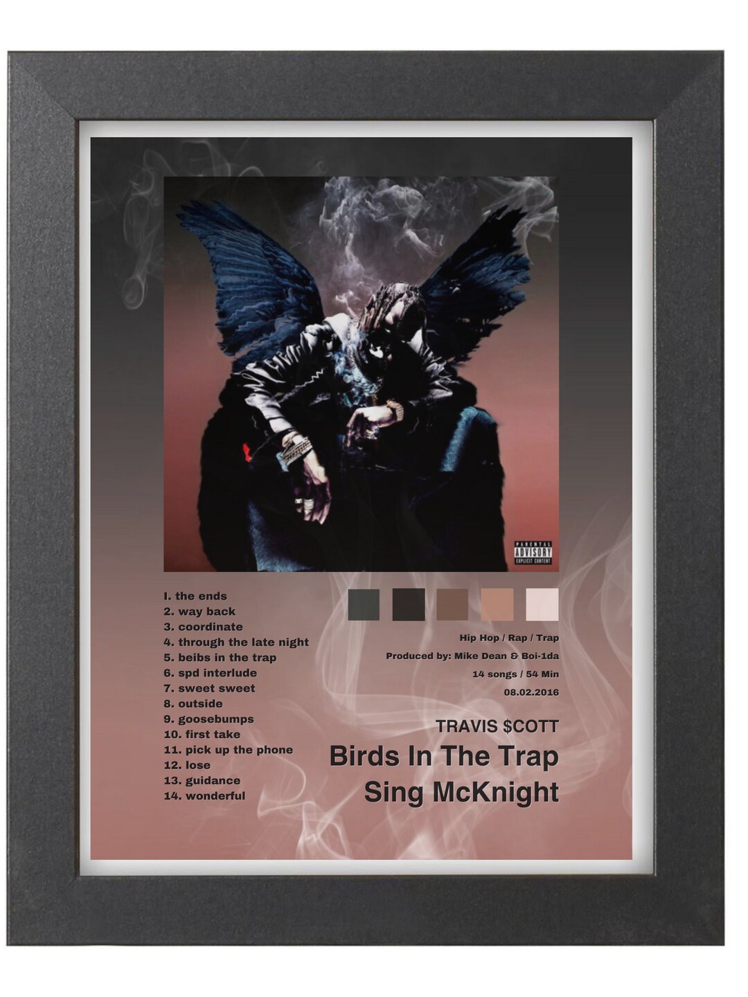 Birds in the Trap Album Cover Print - Etsy