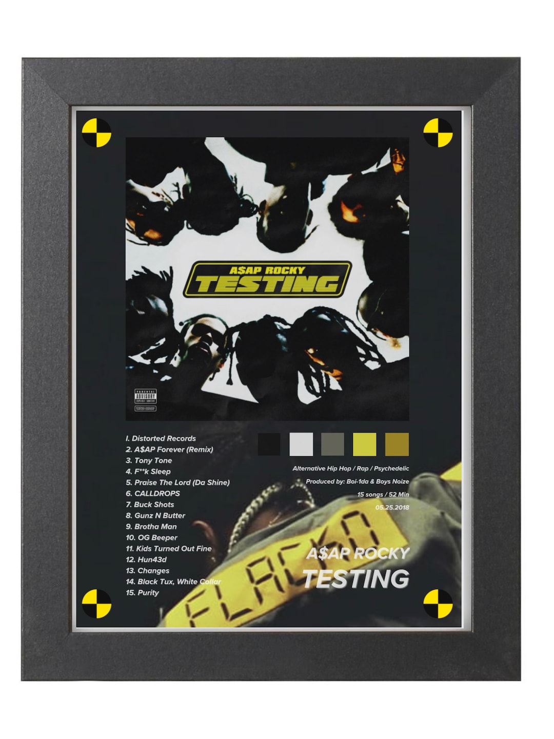 TESTING Album Cover Print - Etsy