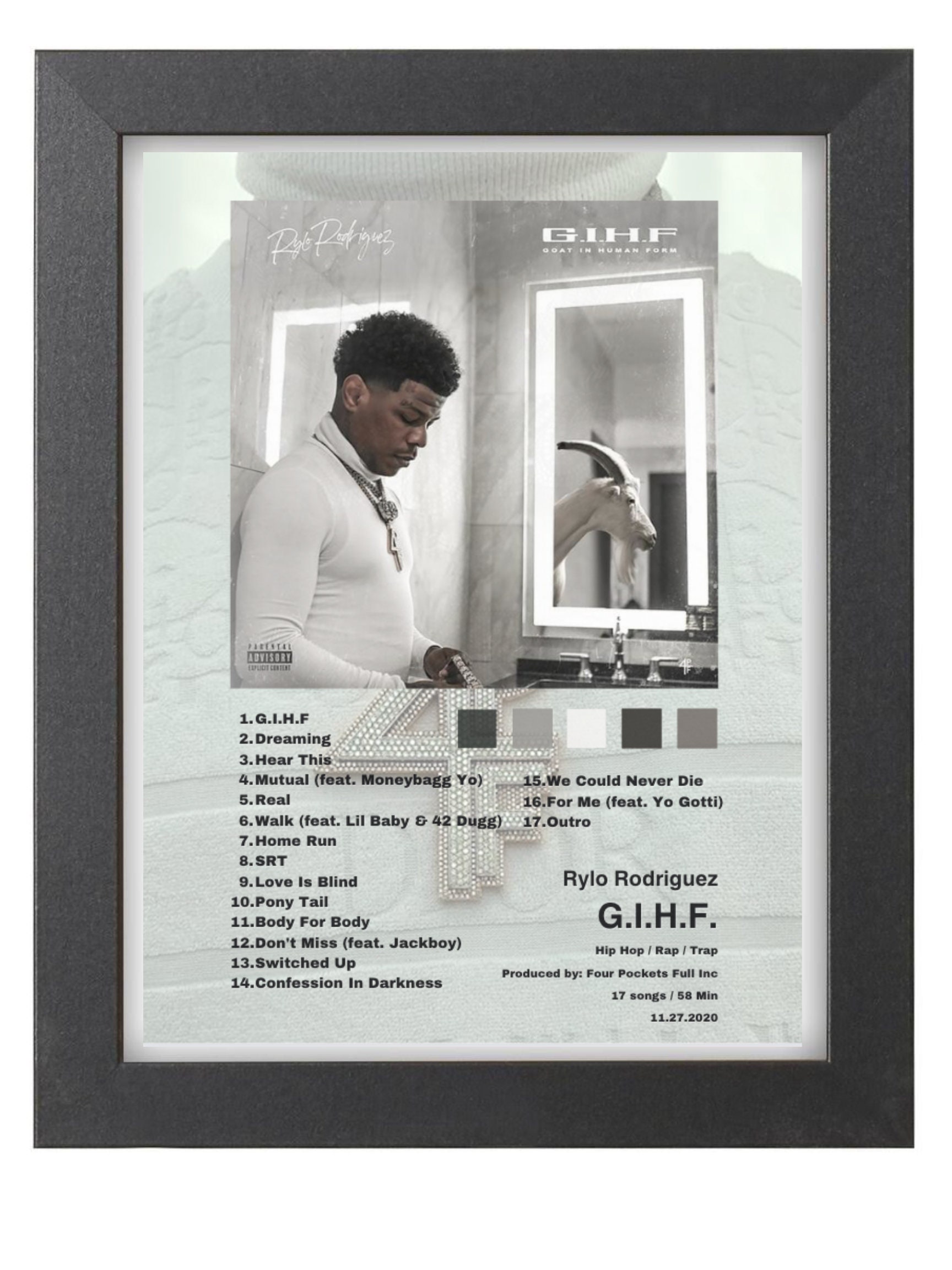 GIHF Album Cover Print - Etsy