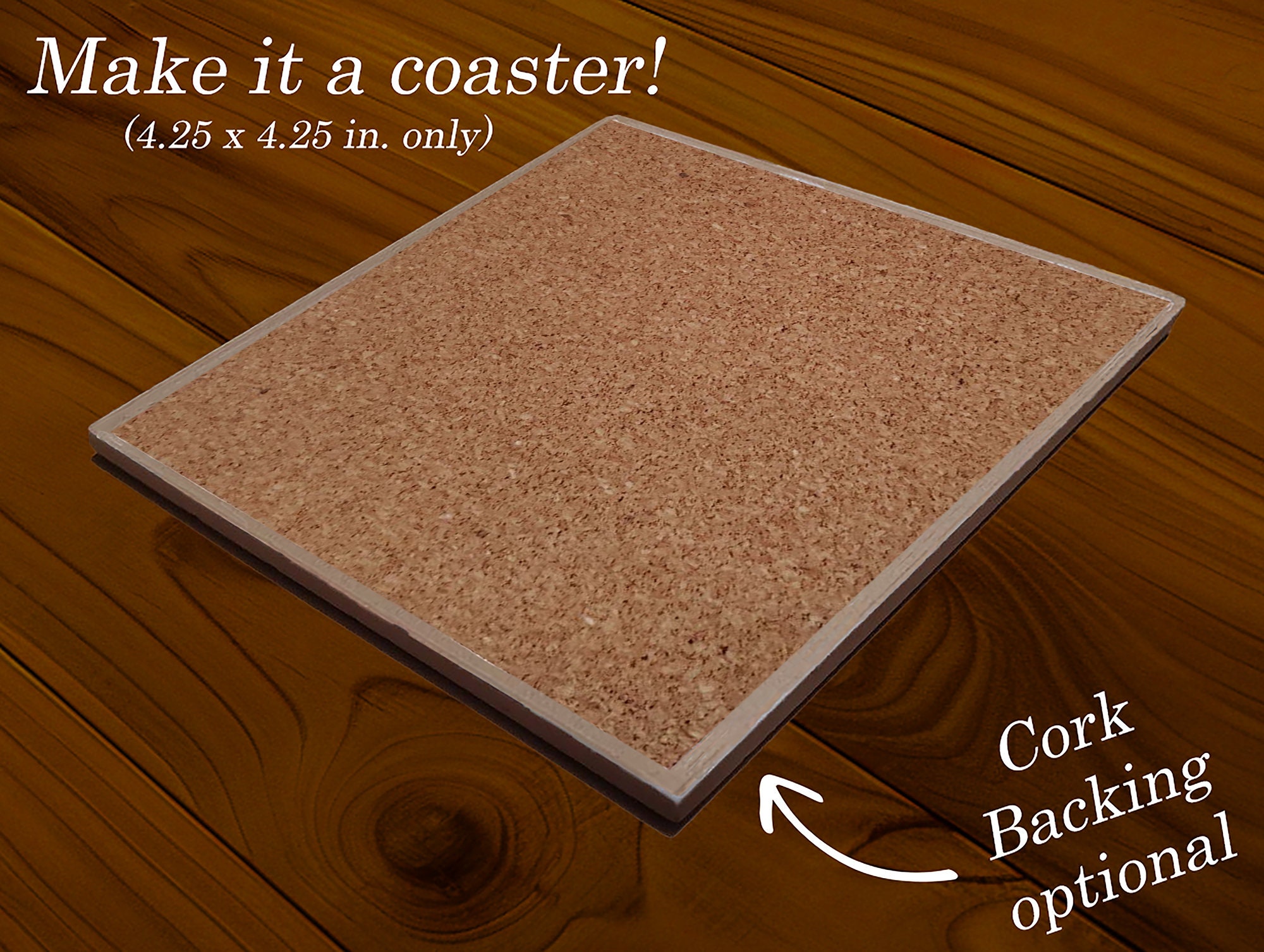 Bellflower Art Nouveau Project Tile: Glossy Ceramic Decorative Wall ...