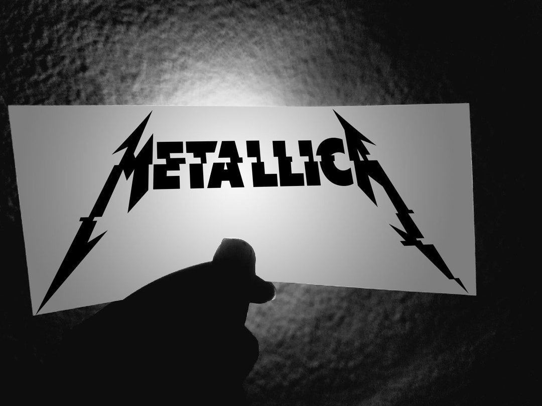Metallica Logo Decal Album Variation various Sizes - Etsy UK