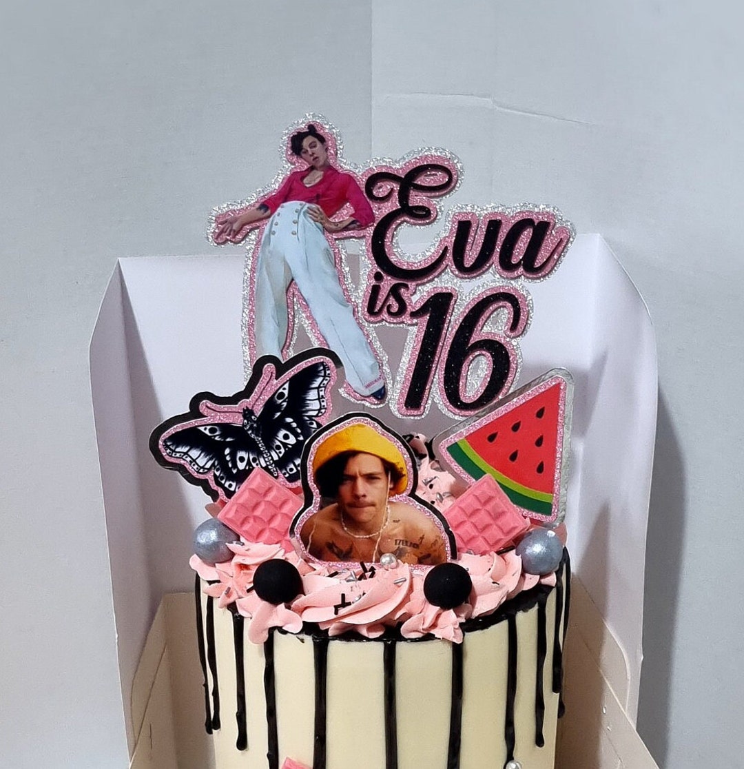 Harry Styles Cake Topper Set - Etsy