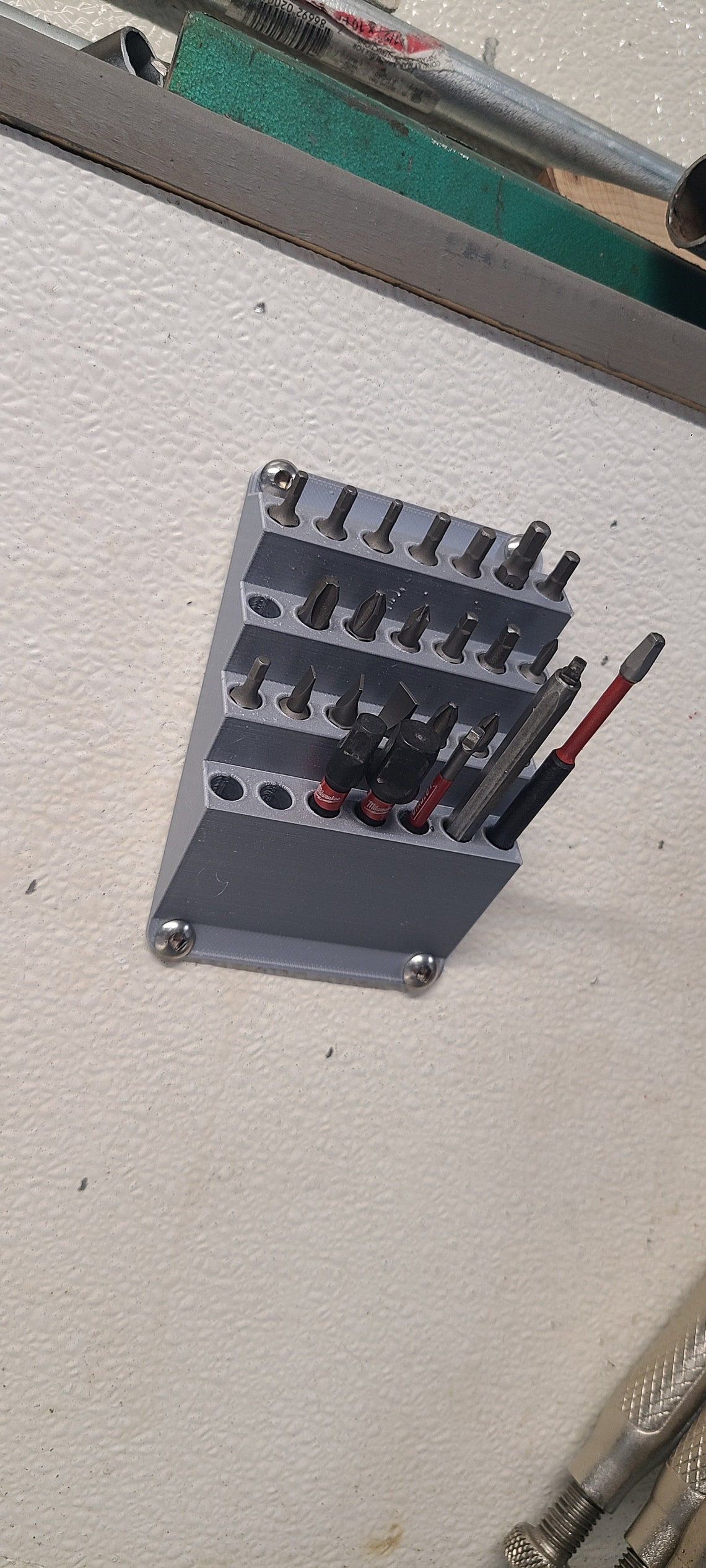 Screwdriver Bit Holder and Drill Bit Holder/organizer - Etsy