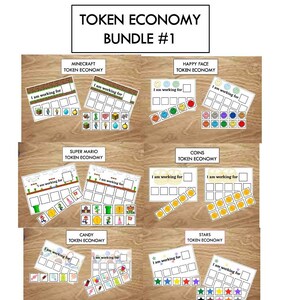 BUNDLE #1 11 SETS! Token Economy Board Bundle - Etsy