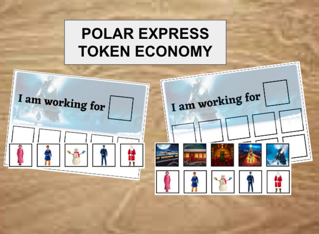Polar Express - Token Economy Board - Etsy