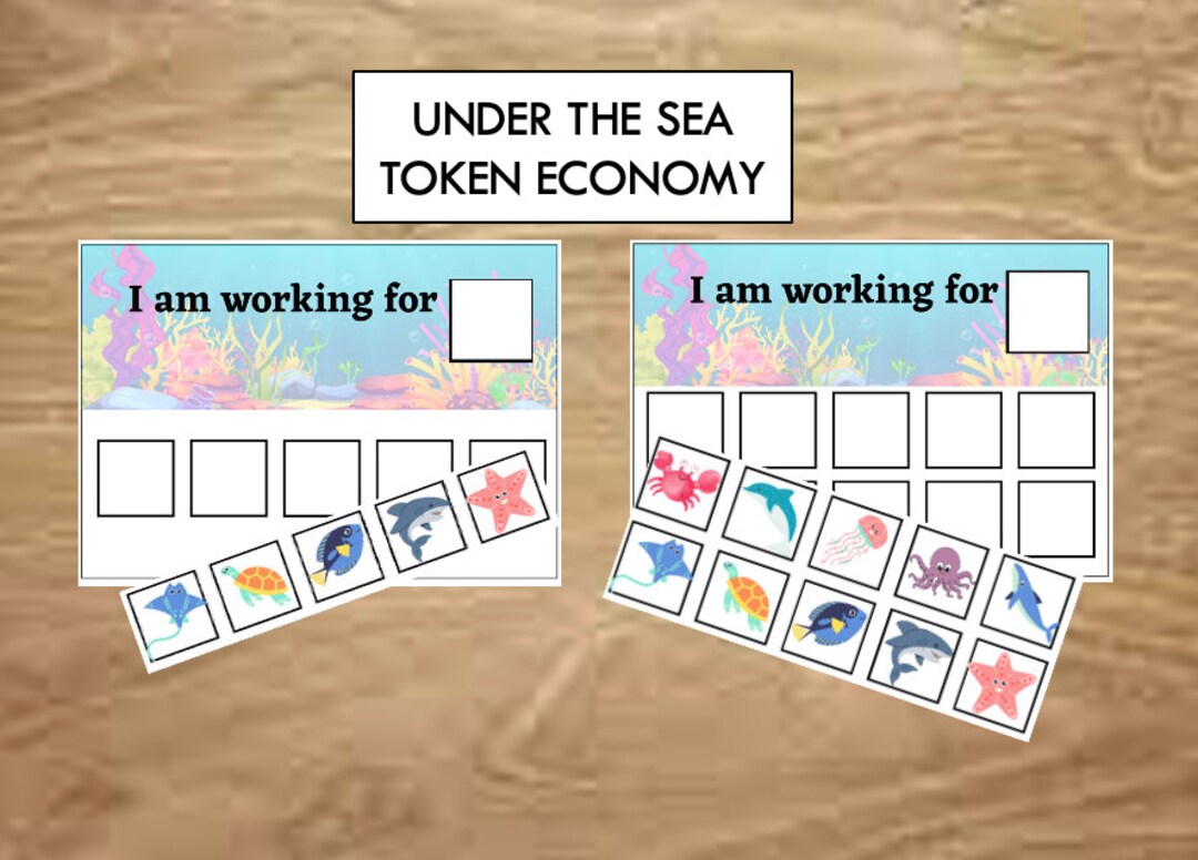 Under the Sea - Token Economy Board - Etsy