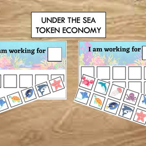 Under the Sea - Token Economy Board - Etsy