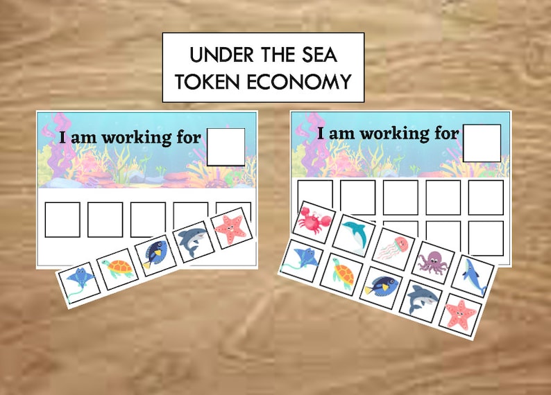Under the Sea - Token Economy Board - Etsy