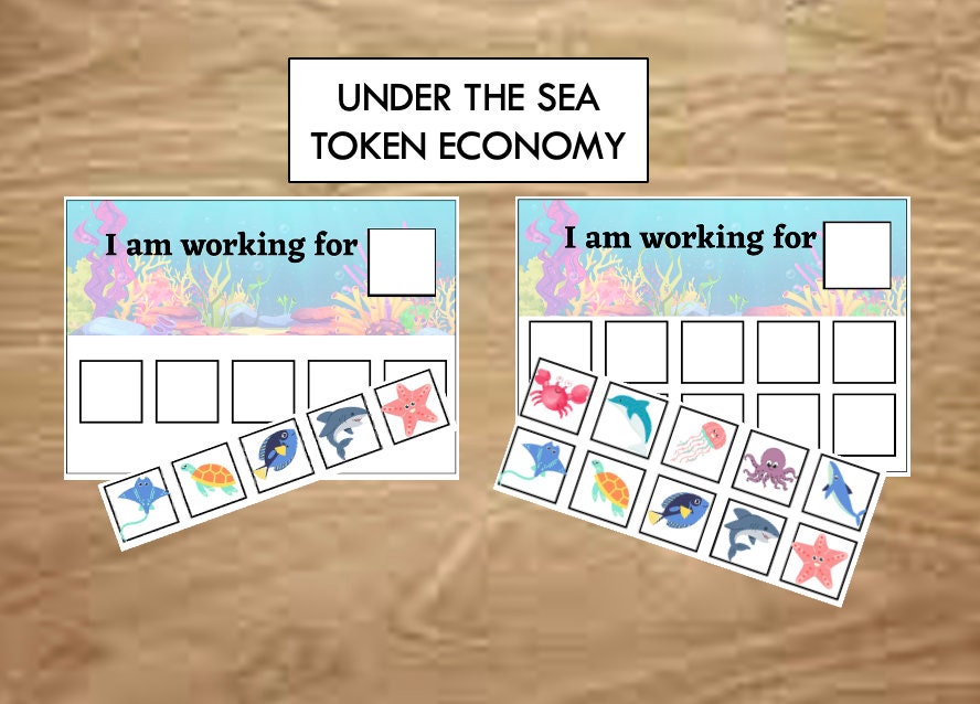 Under the Sea - Token Economy Board - Etsy