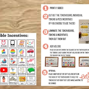 Blocks - Token Economy Board - Etsy