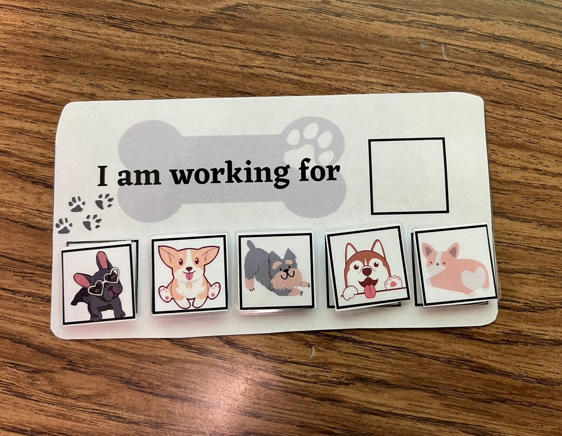 Dogs - Token Economy Board - Etsy