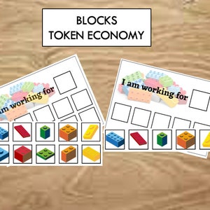 Blocks - Token Economy Board - Etsy