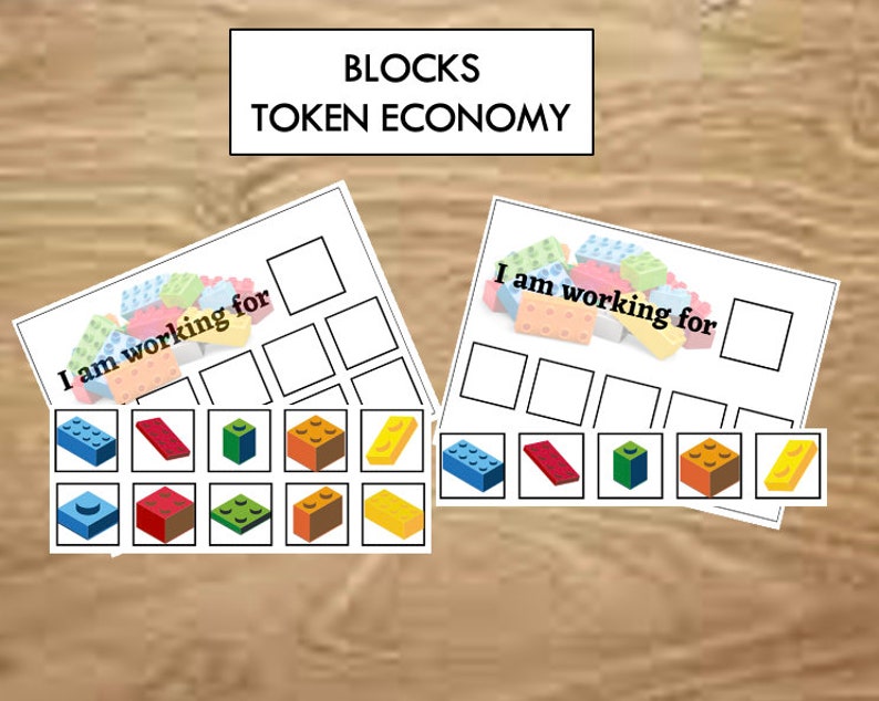Blocks - Token Economy Board - Etsy