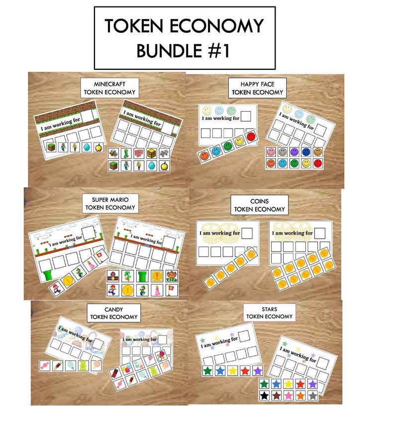 BUNDLE #1 11 SETS! Token Economy Board Bundle - Etsy