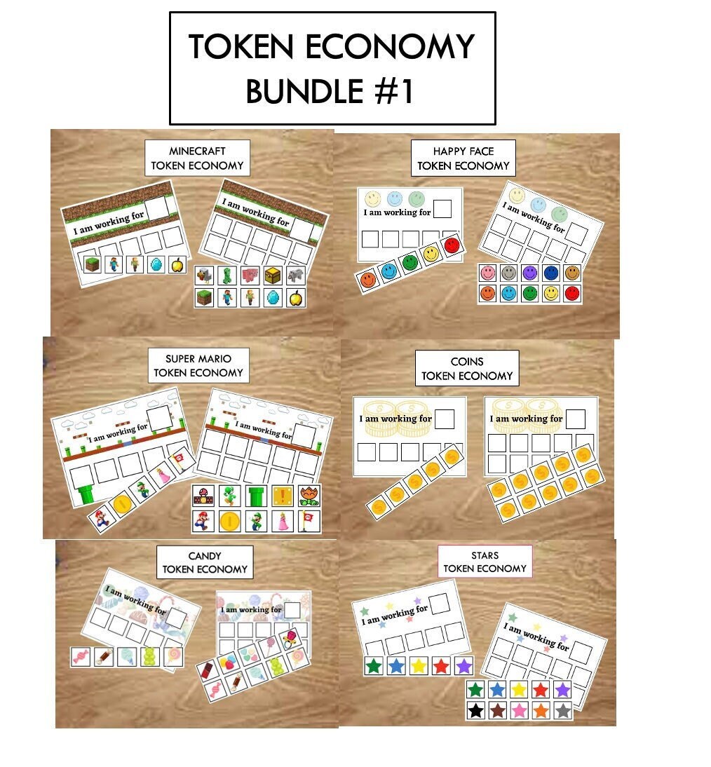 BUNDLE #1 11 SETS! Token Economy Board Bundle - Etsy