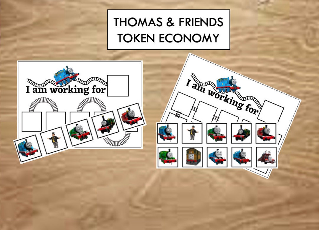 Thomas and Friends - Token Economy Board - Etsy