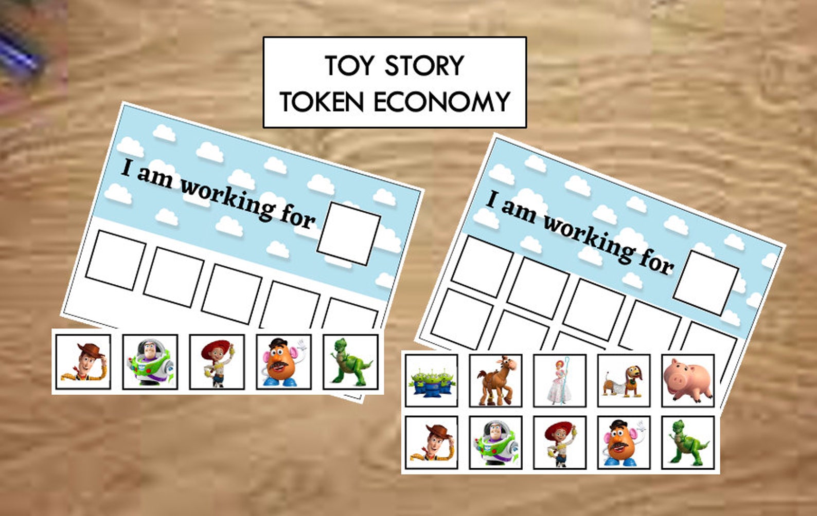 Toy Story - Token Economy Board - Etsy