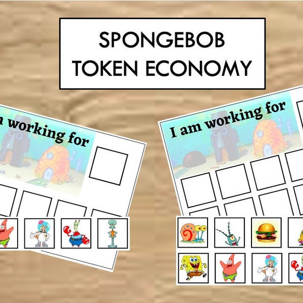 Spongebob Learning Board - Etsy