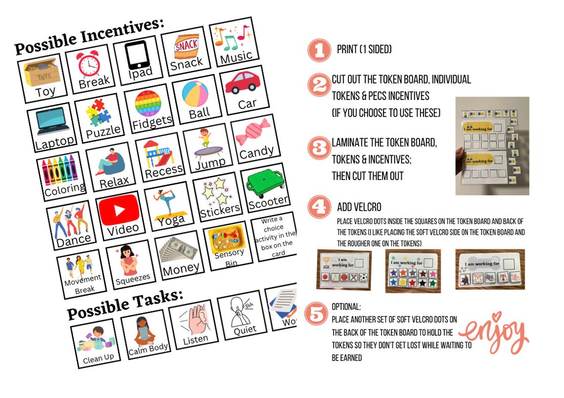 Thomas and Friends - Token Economy Board - Etsy