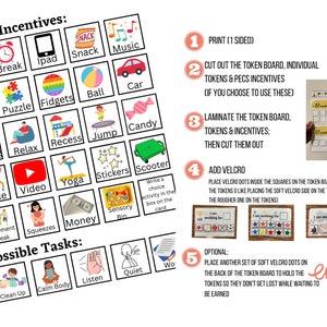 Toy Story - Token Economy Board With Task Squares - Etsy