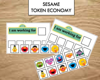 Sonic Token Board, Token Chart, Token Economy, Potty Training, Autism ...