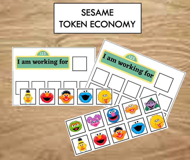 Sesame Token Economy Board - Etsy