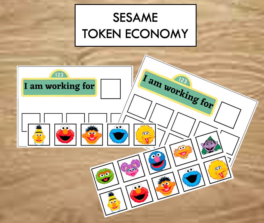 Sesame Token Economy Board - Etsy