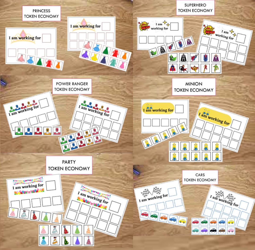 11 SETS! Token Economy Board Bundle - Etsy