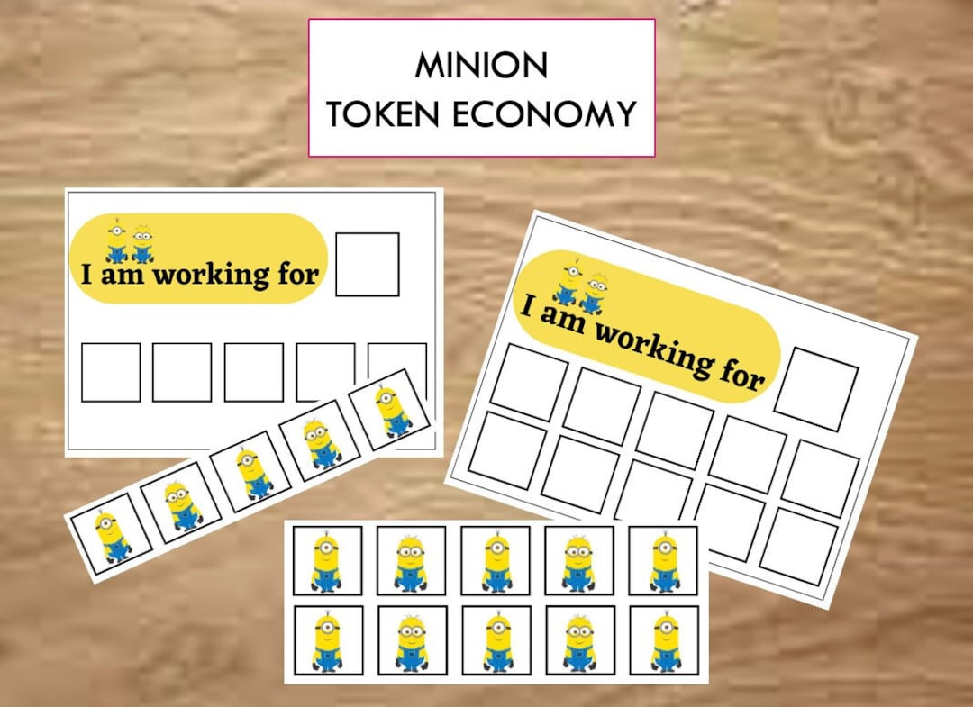 Minion - Token Economy Board - Etsy