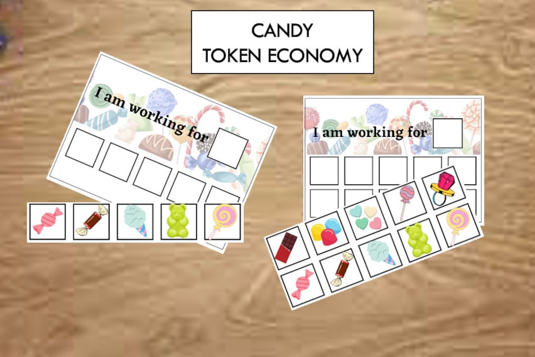 Candy - Token Economy Board - Etsy