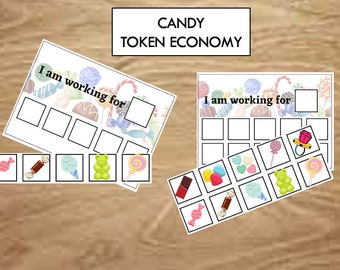 Token Board Token System Token Economy Reinforcement Token - Etsy