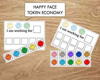 Token Board Token System Token Economy Reinforcement Token - Etsy