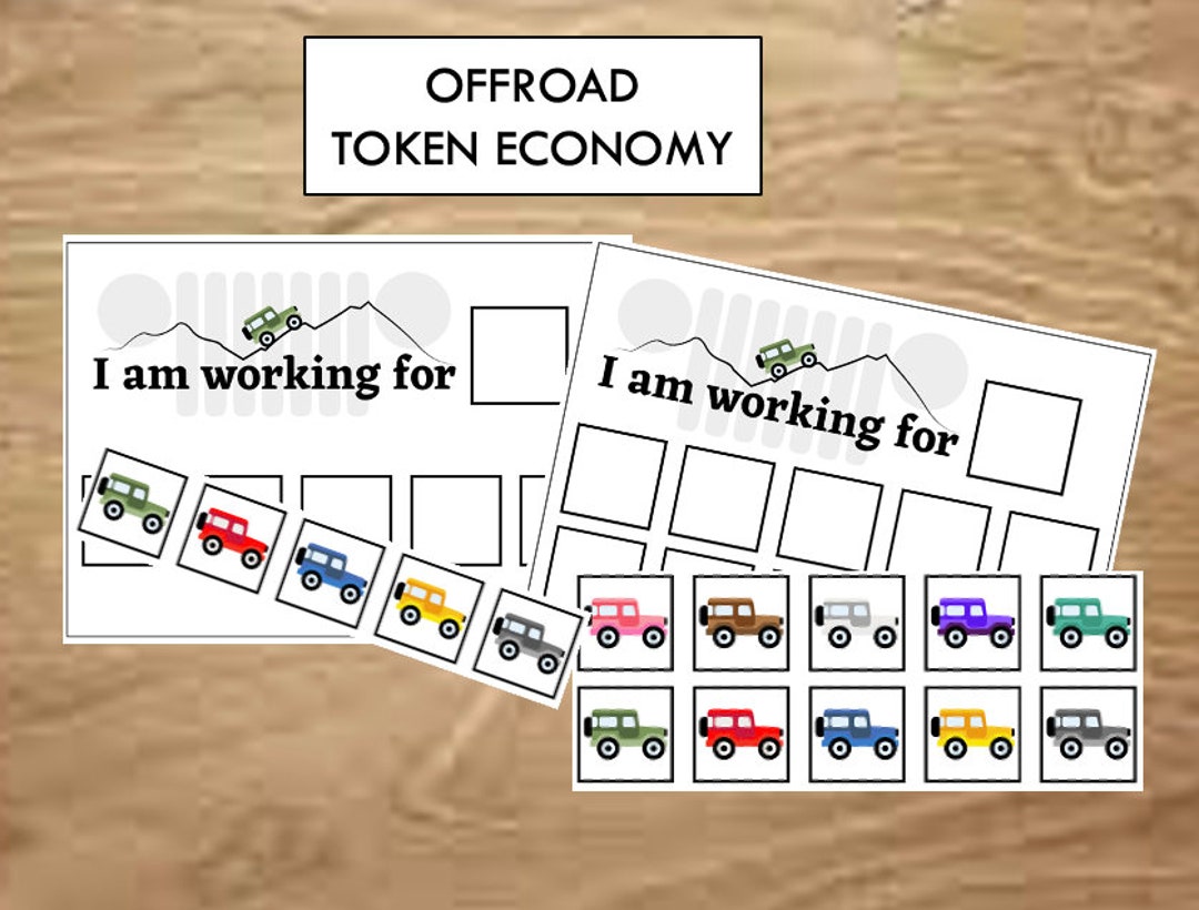 Offroad - Token Economy Board - Etsy