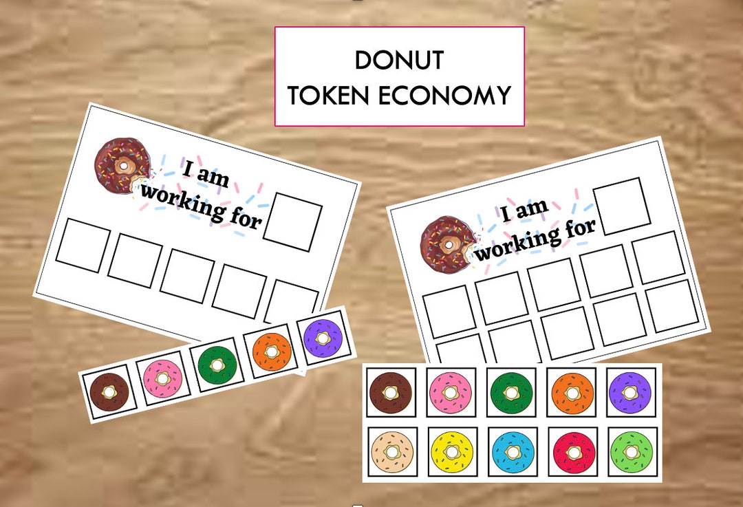Donut - Token Economy Board - Etsy