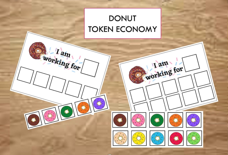 Donut - Token Economy Board - Etsy