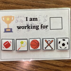 Sports - Token Economy Board - Etsy