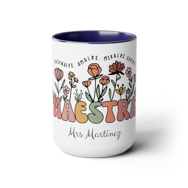 Spanish Teacher Mug - Etsy