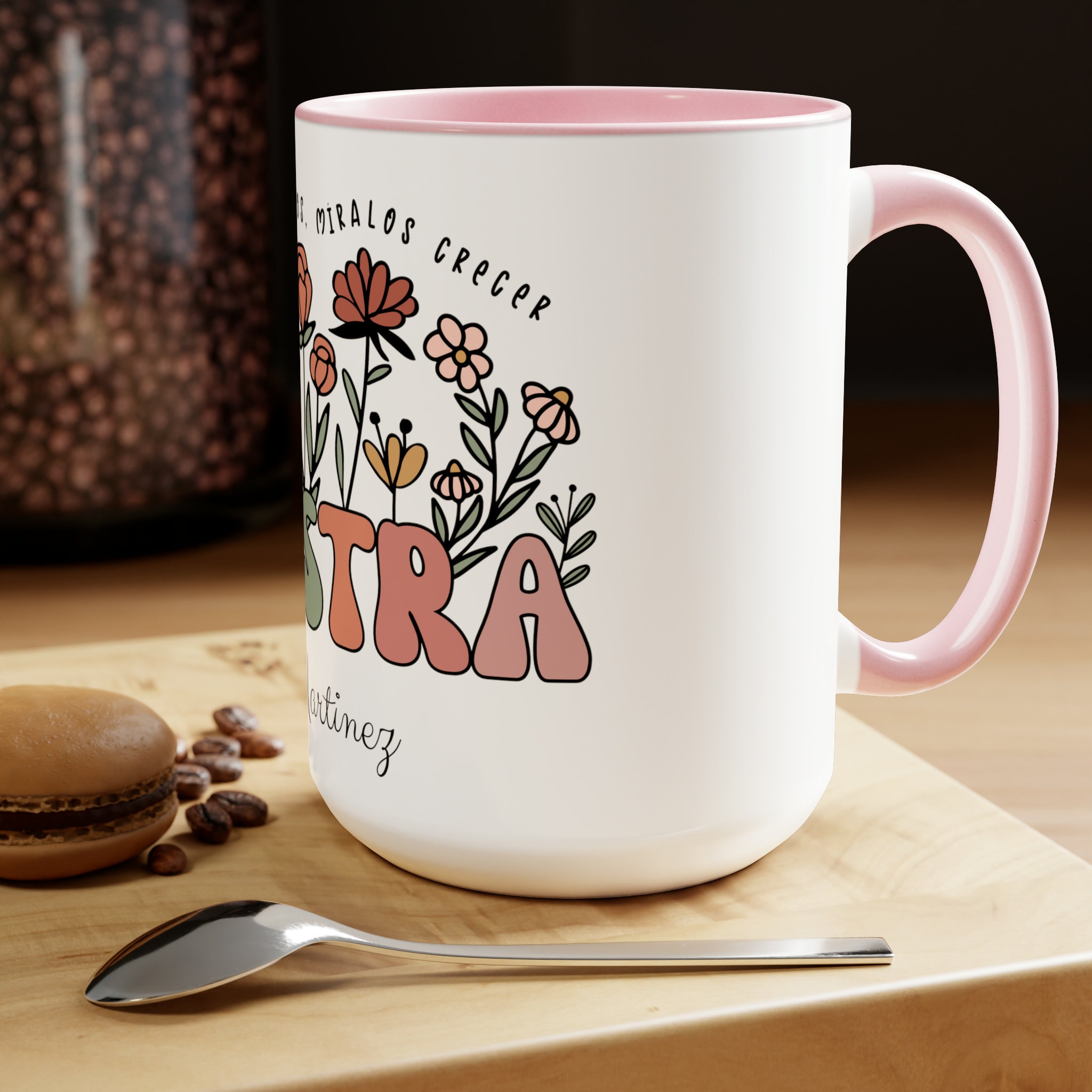 Custom Spanish Teacher Gift Mug, Spanish Maestra Gifts, Teacher ...